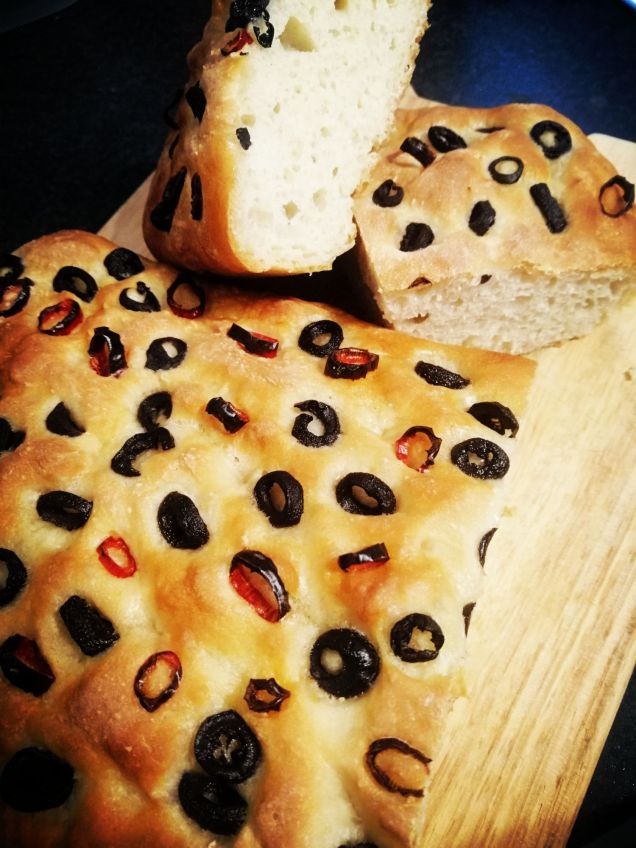 Black Olive and Chilli Focaccia – Seaneen's Sunnyside Kitchen